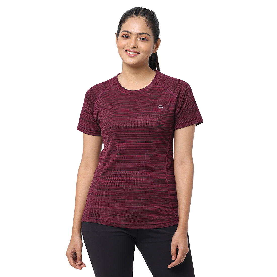 Women's collared and Round Neck Activewear T Shirts - Bleualps